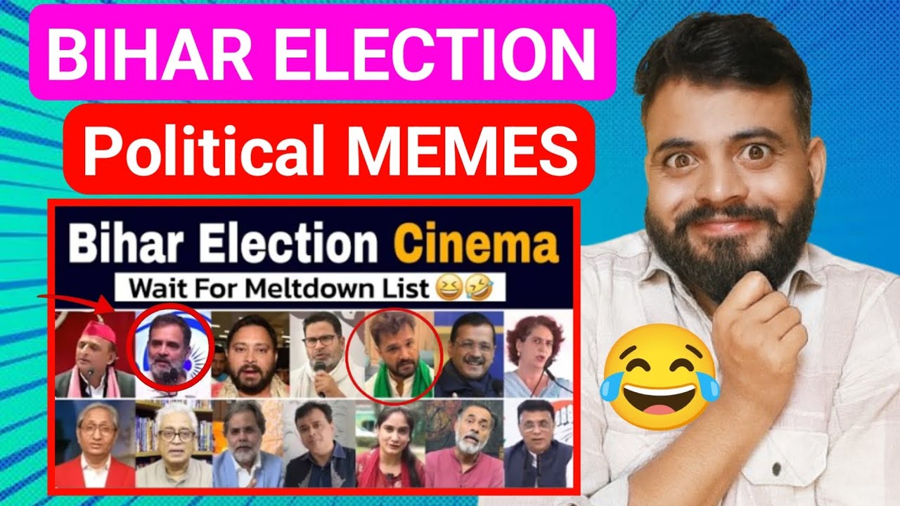 Heart Touching Meltdown 😂 | Bihar Election 2025 Memes | Bihar Election ...