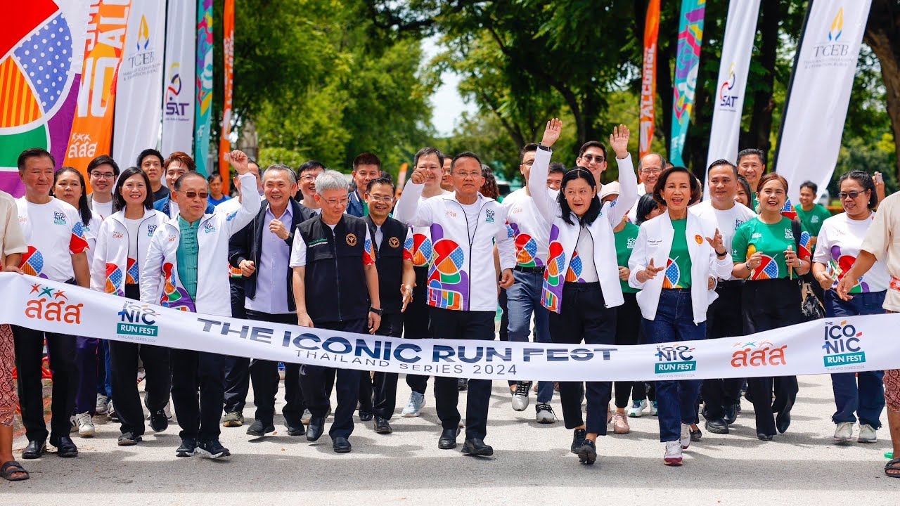 The iconic run fest 2024 สุโขทัย - YouTube