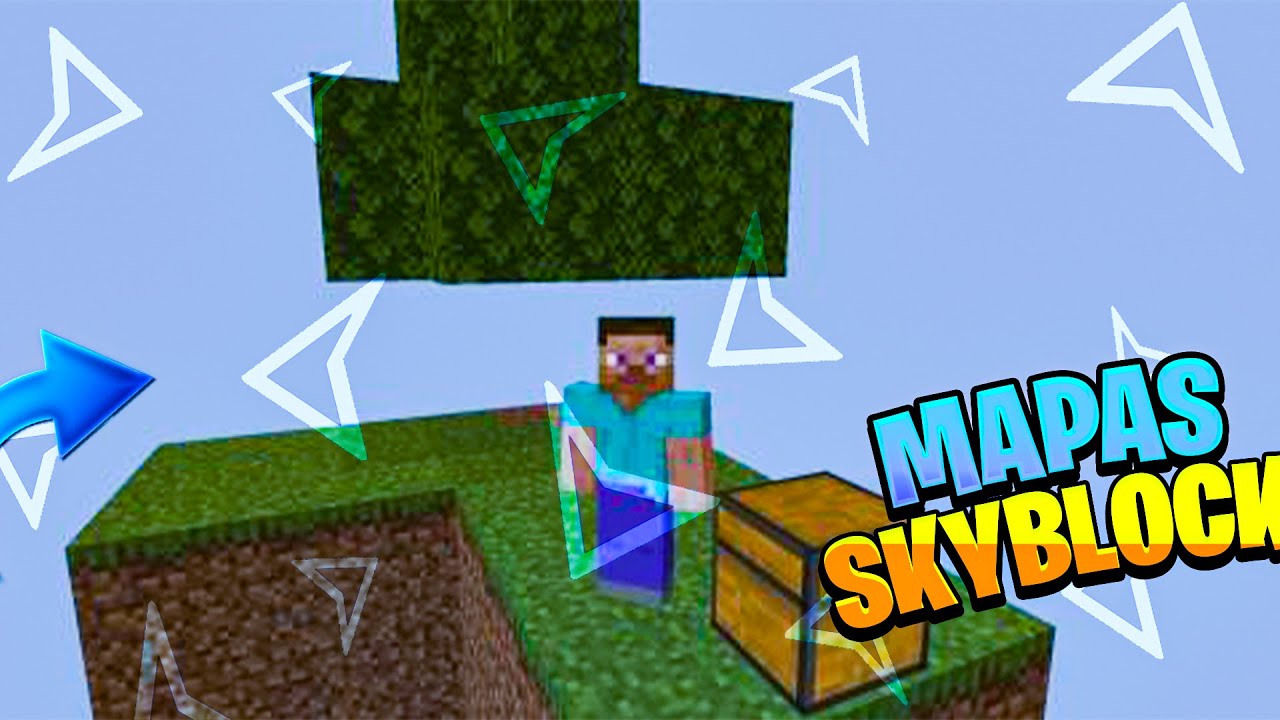 !3 MAPAS PARA SKYBLOCK ACTUALIZADOS! Minecraft Bedrock 2023 - YouTube