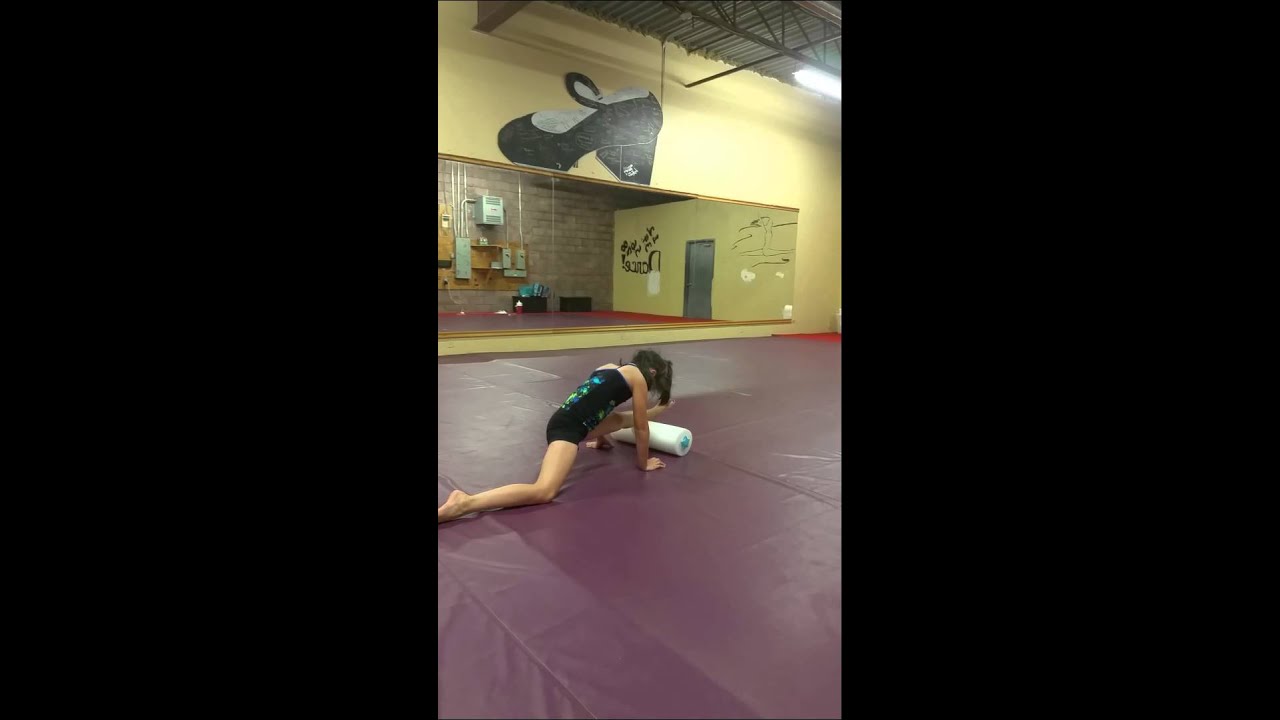 Over split practice - YouTube