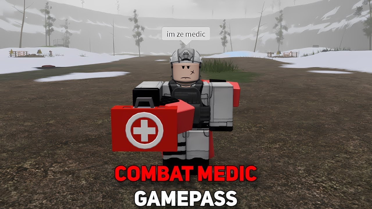 SCP The Red Lake - Combat Medic Gamepass - YouTube
