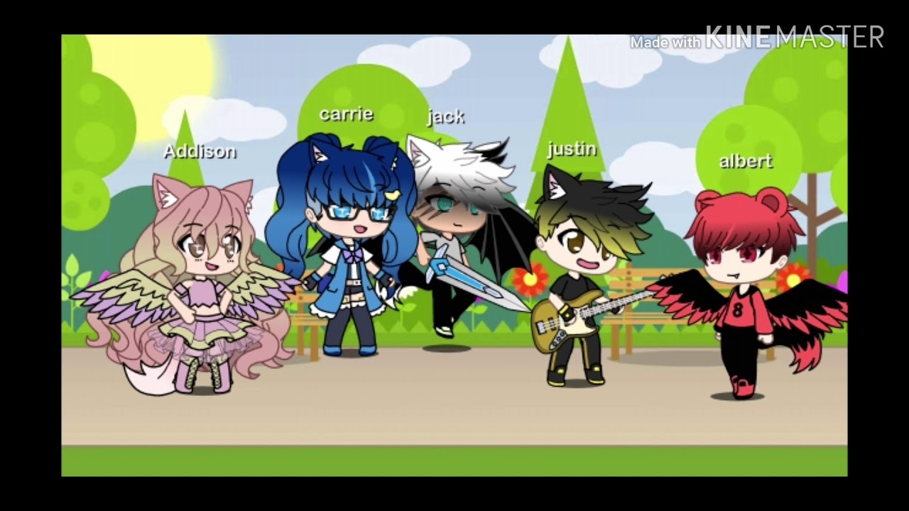 First gacha life video - YouTube