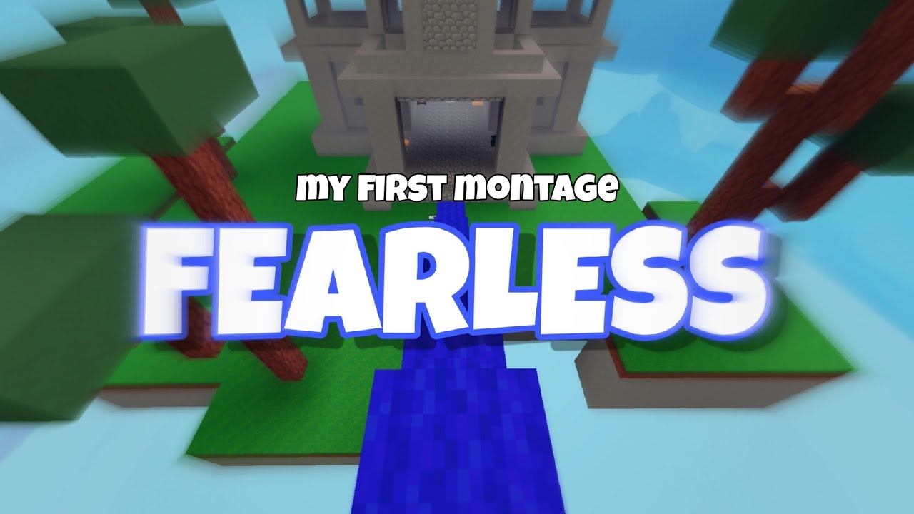 Fearless - My First Ever Roblox BedWars Montage (100 Sub Special) - YouTube