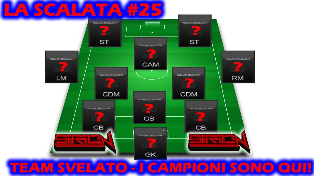 [FUT 2013] LA SCALATA #25 TEAM SVELATO - I CAMPIONI SONO QUI [PS3-XBOX ...