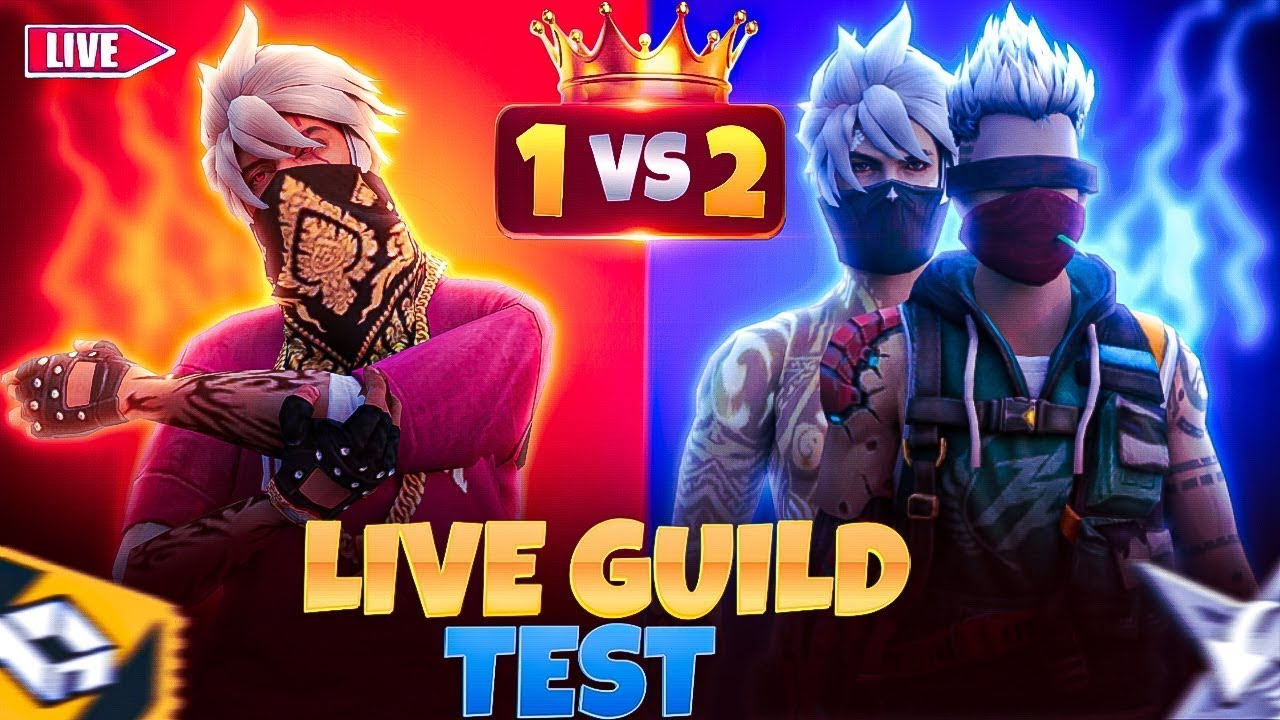 1 vs 2 GUILD TEST WITH FACECAM - YouTube