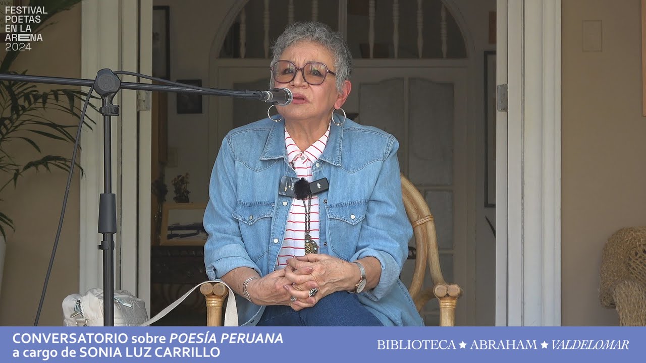 Conversatorio sobre Poesía Peruana, a cargo de Sonia Luz Carrillo - YouTube
