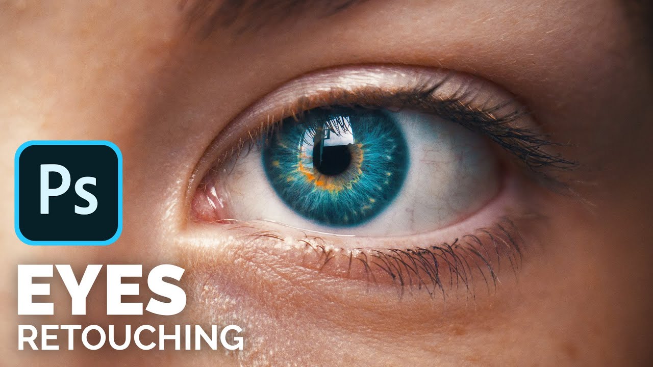Two Different Methods Of Eyes Retouching: Photoshop Tutorial - YouTube