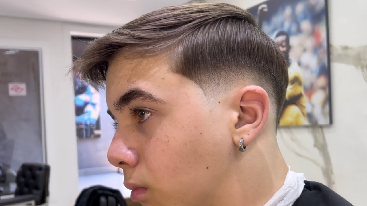 DEGRADE EM V PASSO A PASSO - YouTube