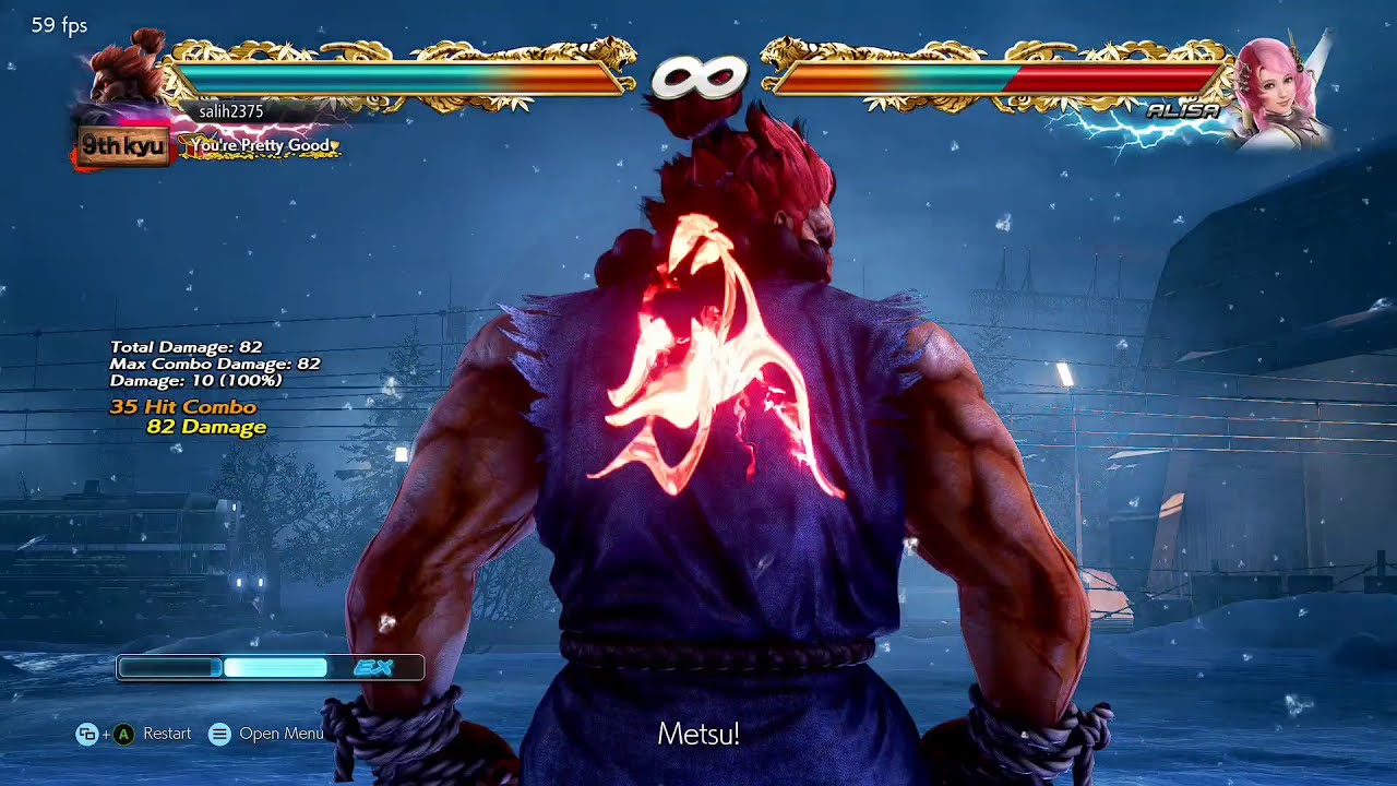 Tekken 7 Akuma season 4 combo video - YouTube