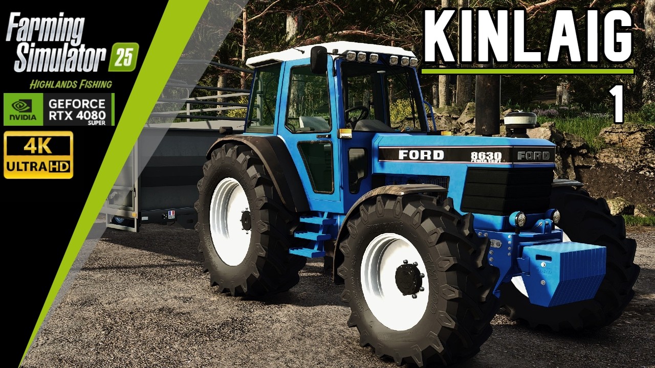 Welcome to my Scottish farm | Kinlaig | FS25 - YouTube