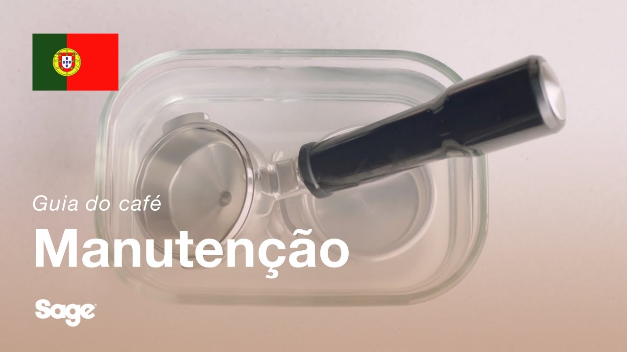 The Barista Express™ | Limpar o manípulo de café e cesto de filtro em 2 ...