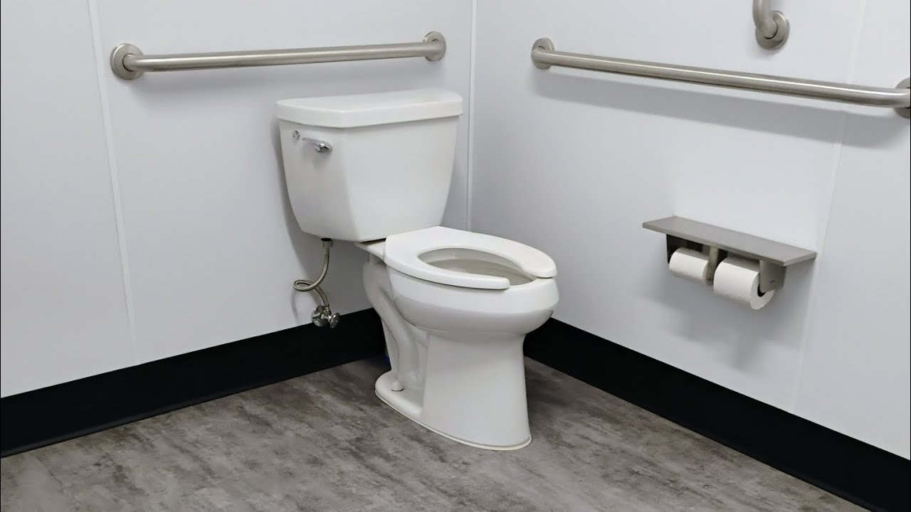 Harbor Freight Men's Restroom - YouTube