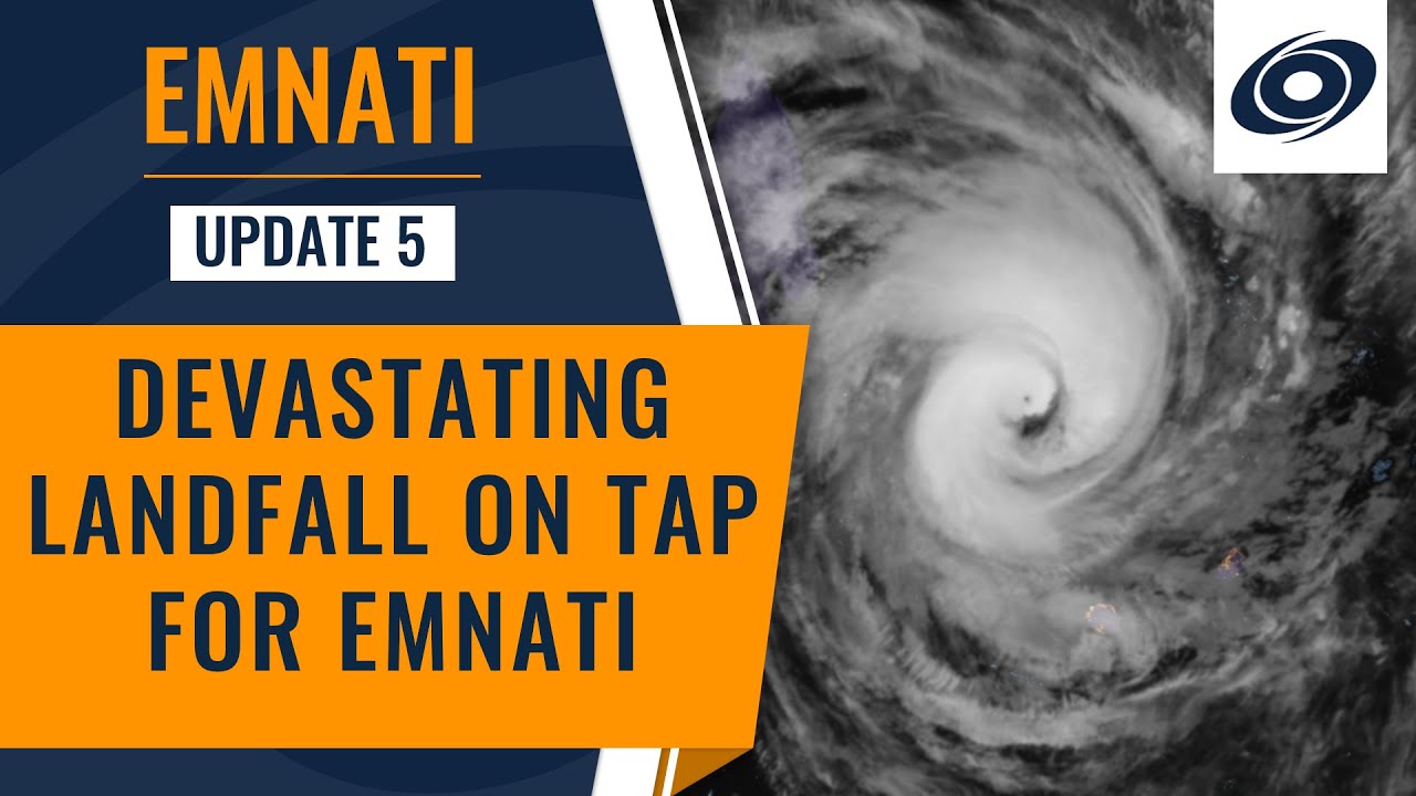 Devastating Landfall On Tap for Cyclone Emnati - YouTube
