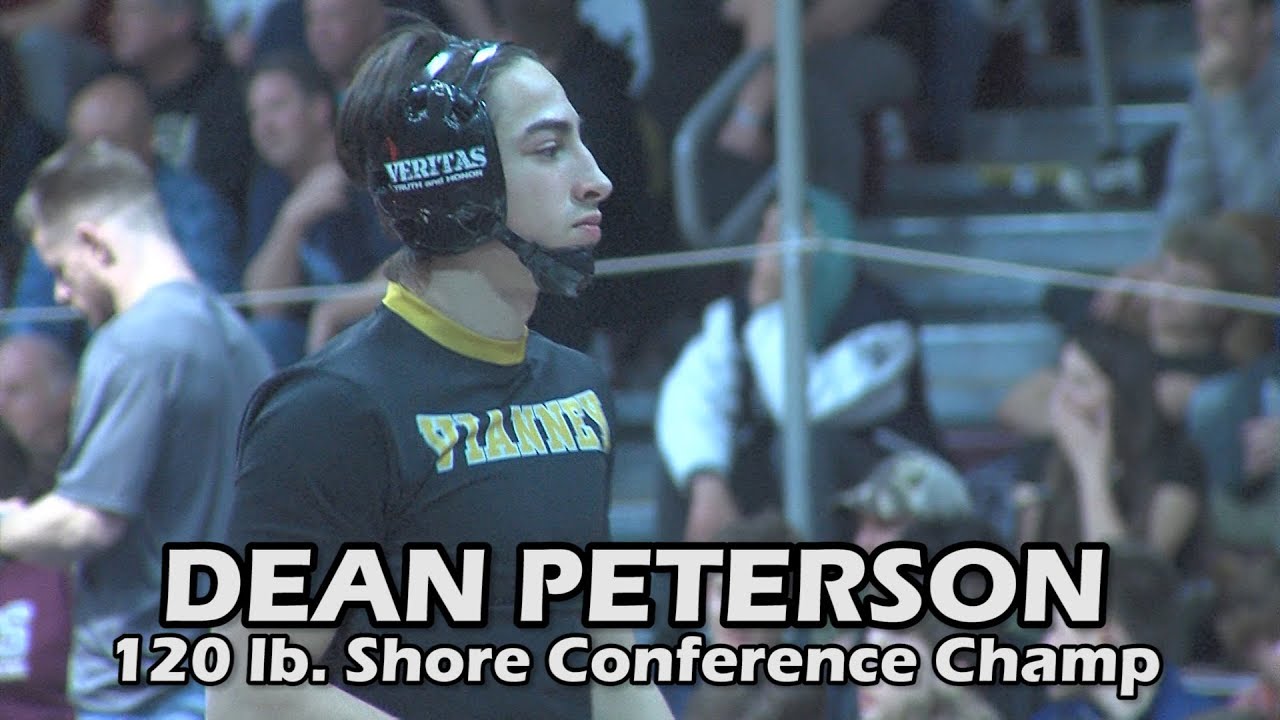 Dean Peterson | St. John Vianney | 120 lb. Shore Conference Champion ...