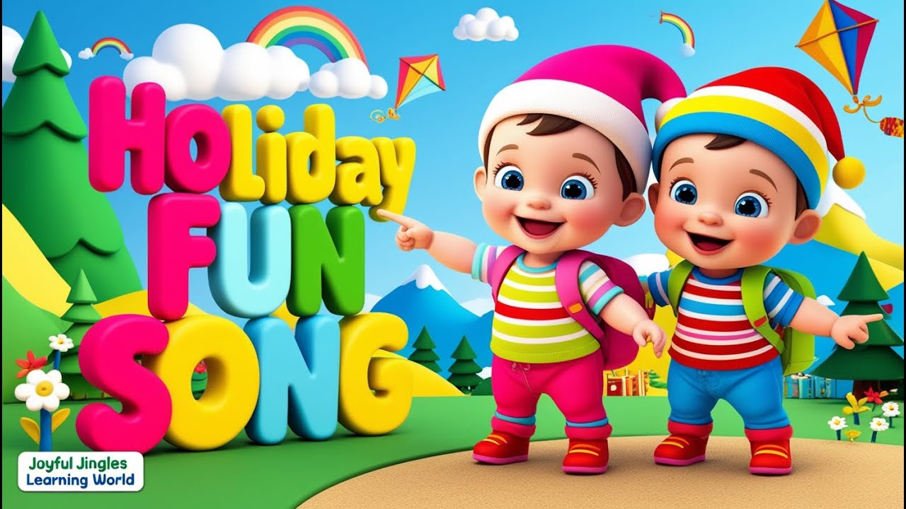 Holiday Fun Song | Cute 3D Toddler Cartoon | Learning Adventure for ...