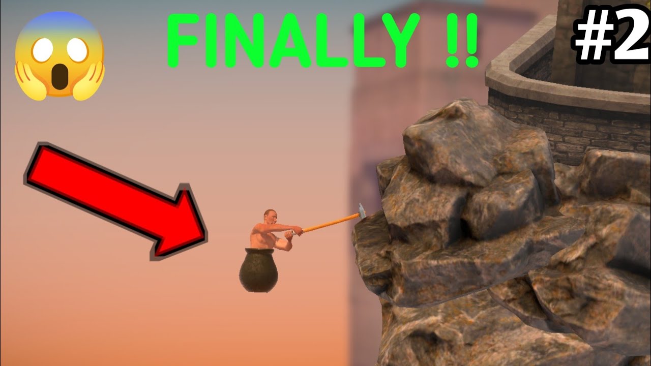 I HAVE COMPLETED ORANGE HELL IN GETTING OVER IT|😱 - YouTube
