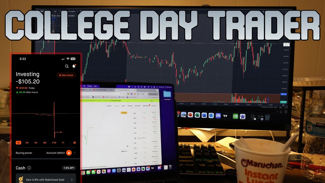 Day Trading in College (Part 1) - YouTube