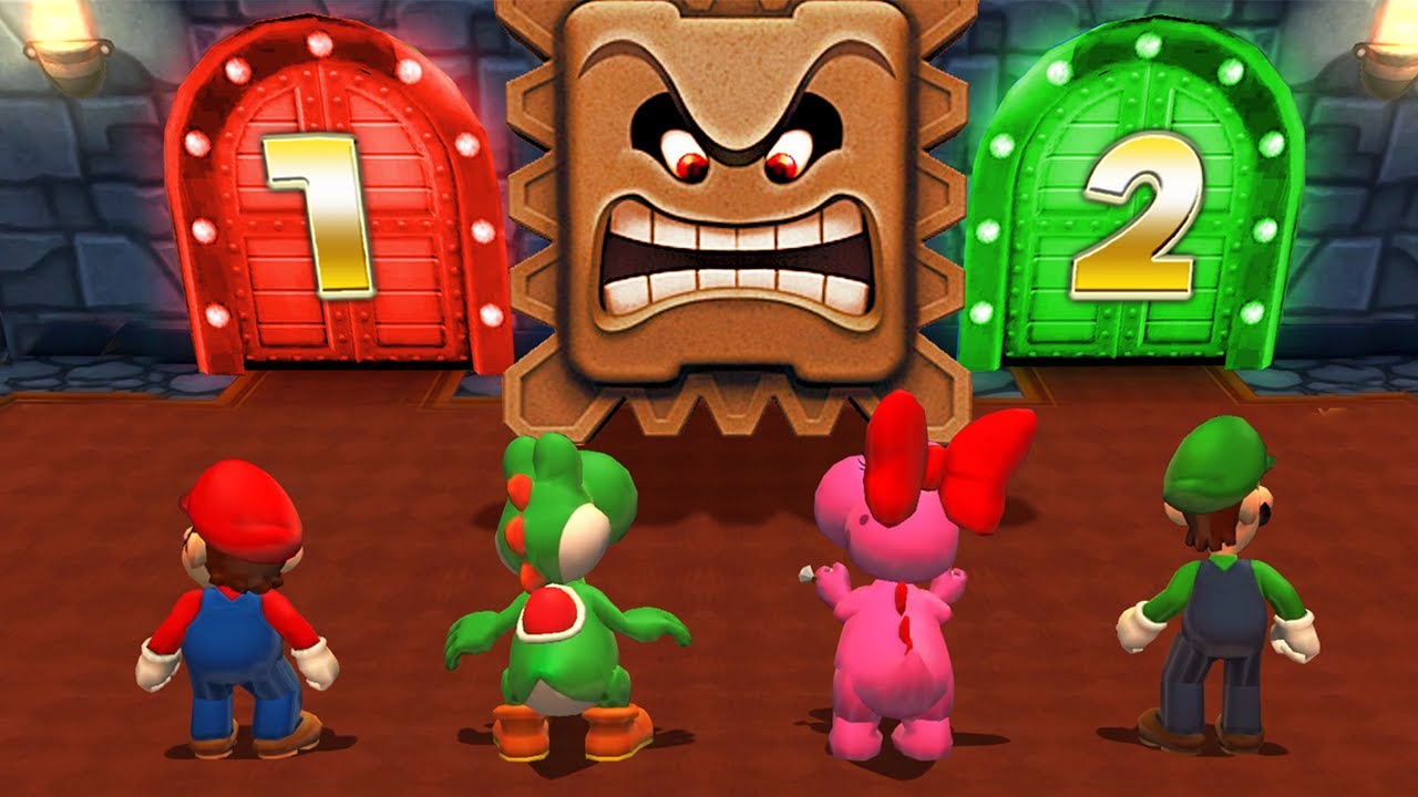Mario Party 9 Minigames - Mario Vs Luigi Vs Yoshi Vs Birdo (Master ...