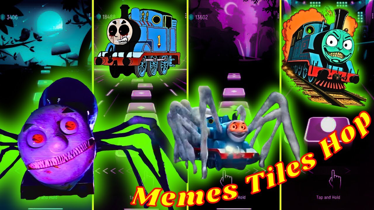 💥💥💥 Cursed Thomas Monster 🆚 Thomas Train EXE 🆚 Scary Spider Thomas 🆚 ...