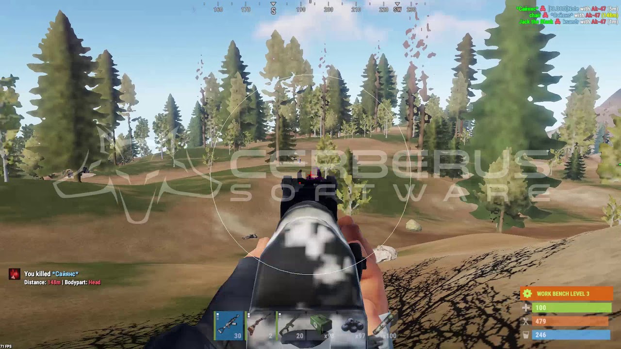 cerberus.software ft rust hacking - YouTube