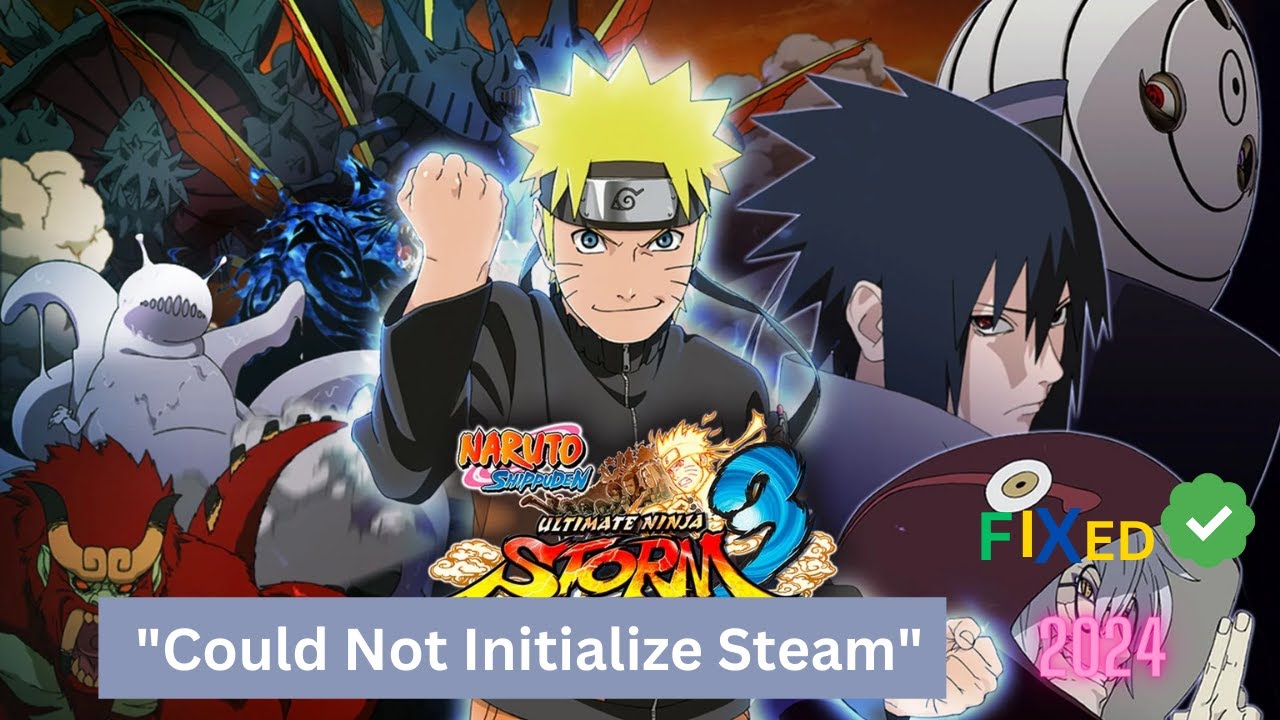 How to fix "Could not initiate steam" in Naruto shippuden ultimate ninja 3 full brust 2024/PC ...