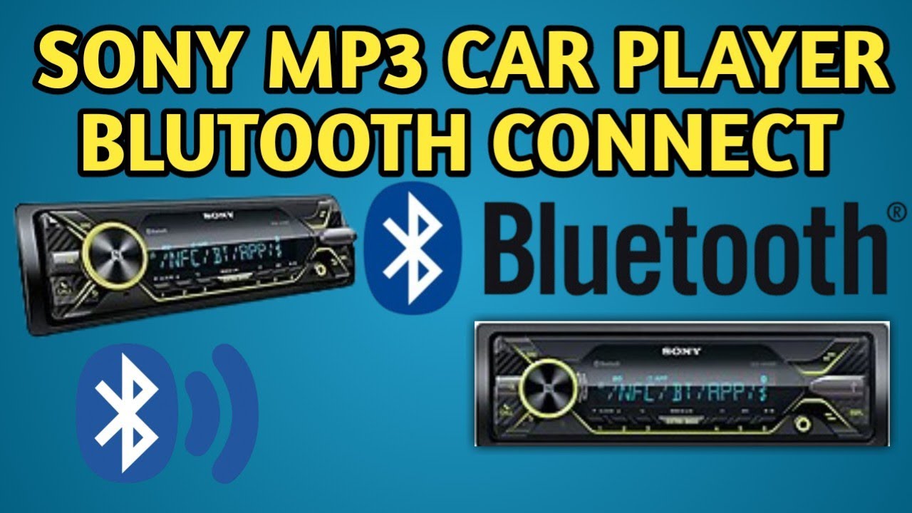 SONY MP3 PLAYER BLUETOOTH CONNECT - YouTube
