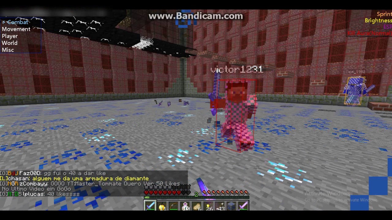 Minecraft PvP Hack - YouTube