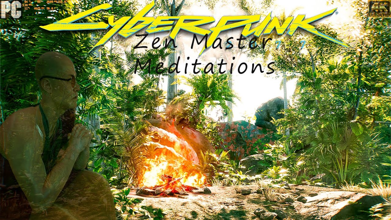 Brain Dance Meditation|Cyberpunk 2077 PC Gameplay |Zen Master| RX 6900 ...