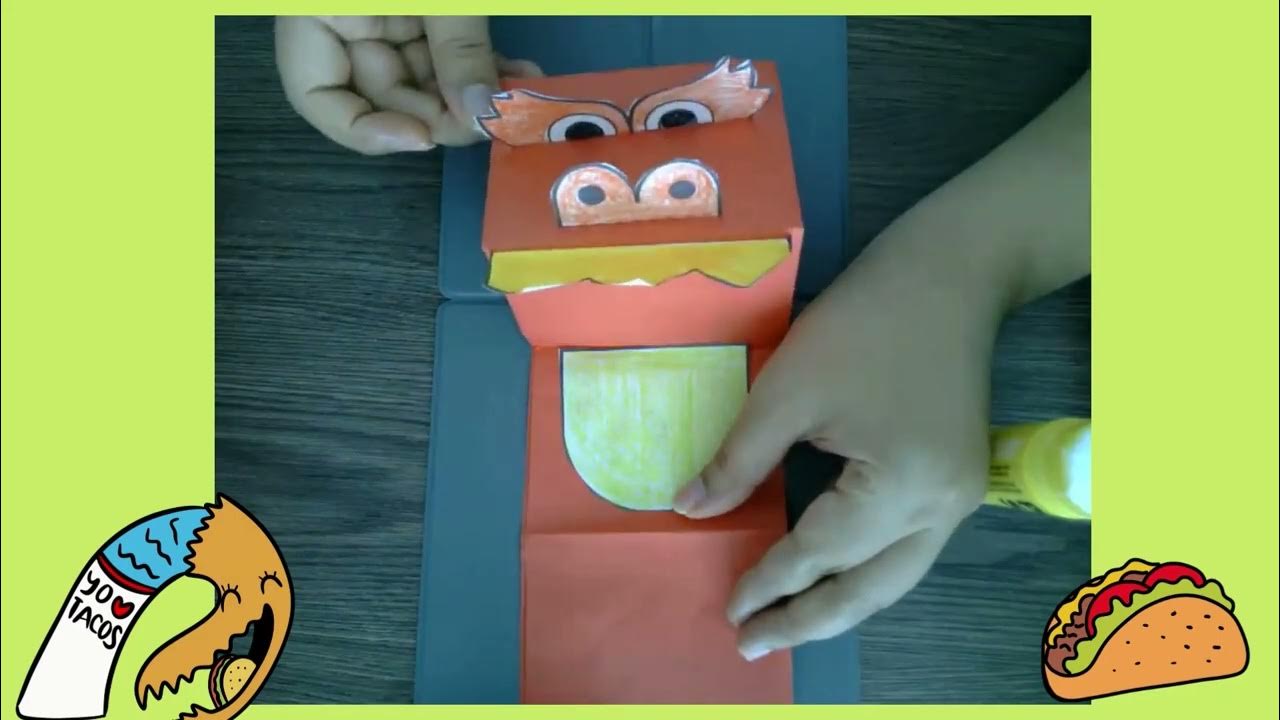 Dragones y tacos manualidad con secuencia de eventos. - YouTube