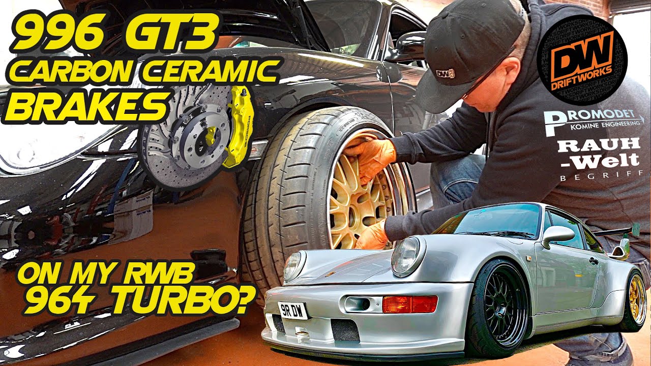 GT3 Carbon Ceramic brakes on my RWB 964 Turbo Porsche 911? - YouTube