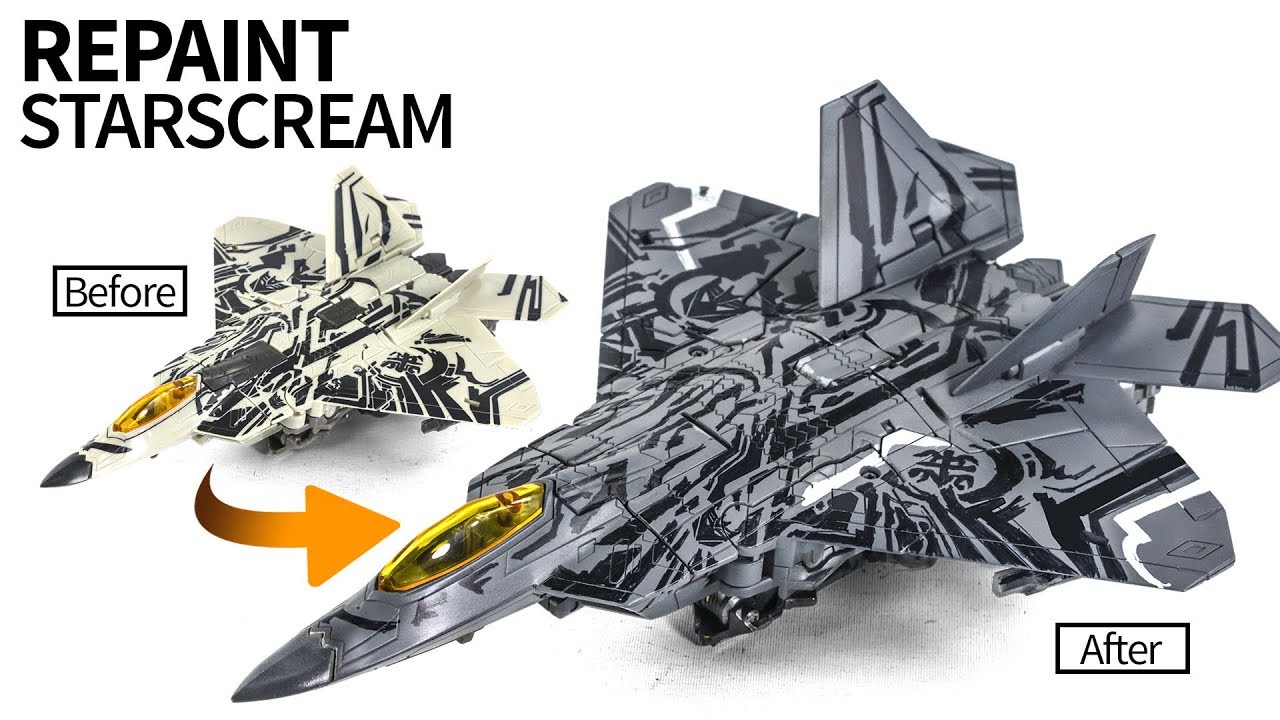 Transformers Movie Studio Series REPAINT SS-21 Tatoo Starscream ...