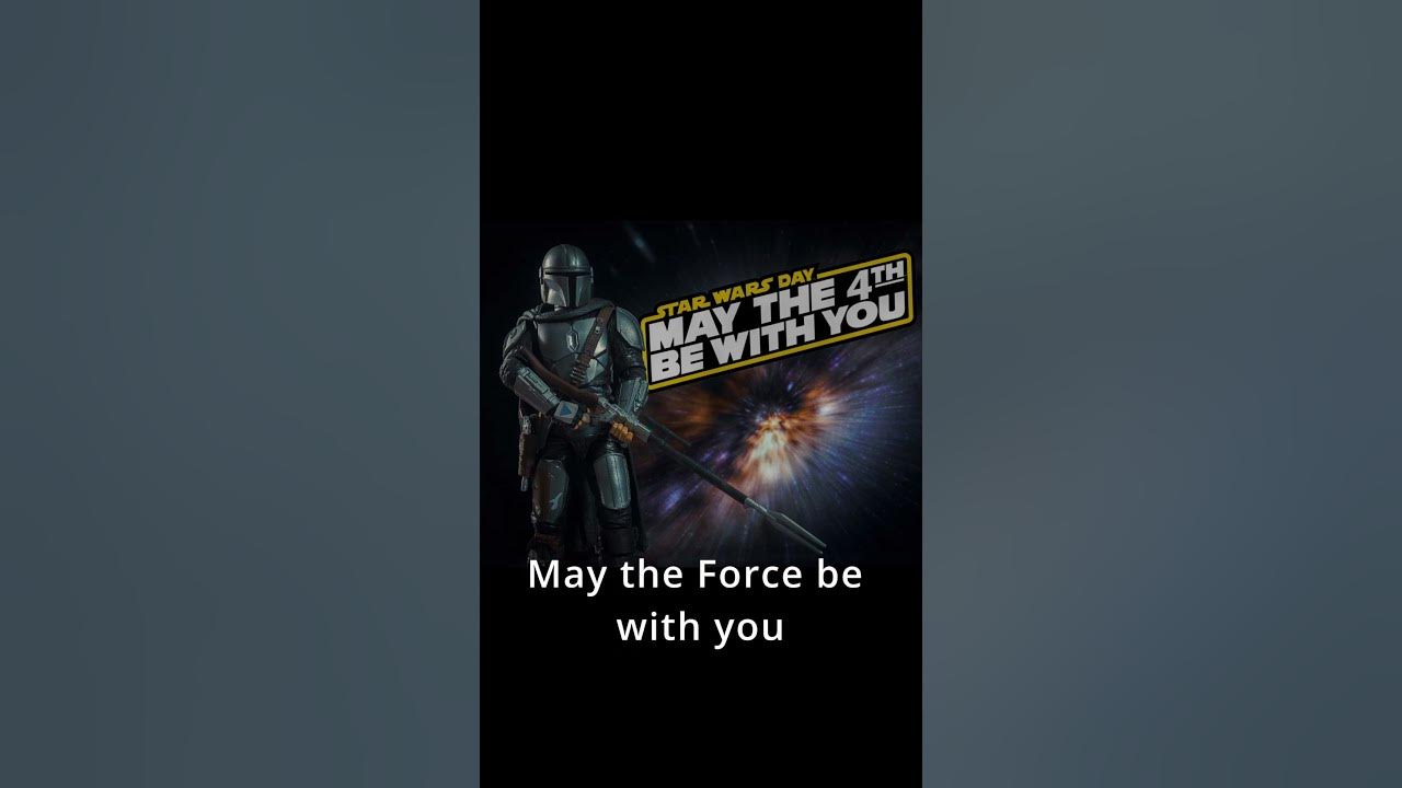May the Fourth be with you! Happy Star Wars Day. #starwars #deathtrooper - YouTube
