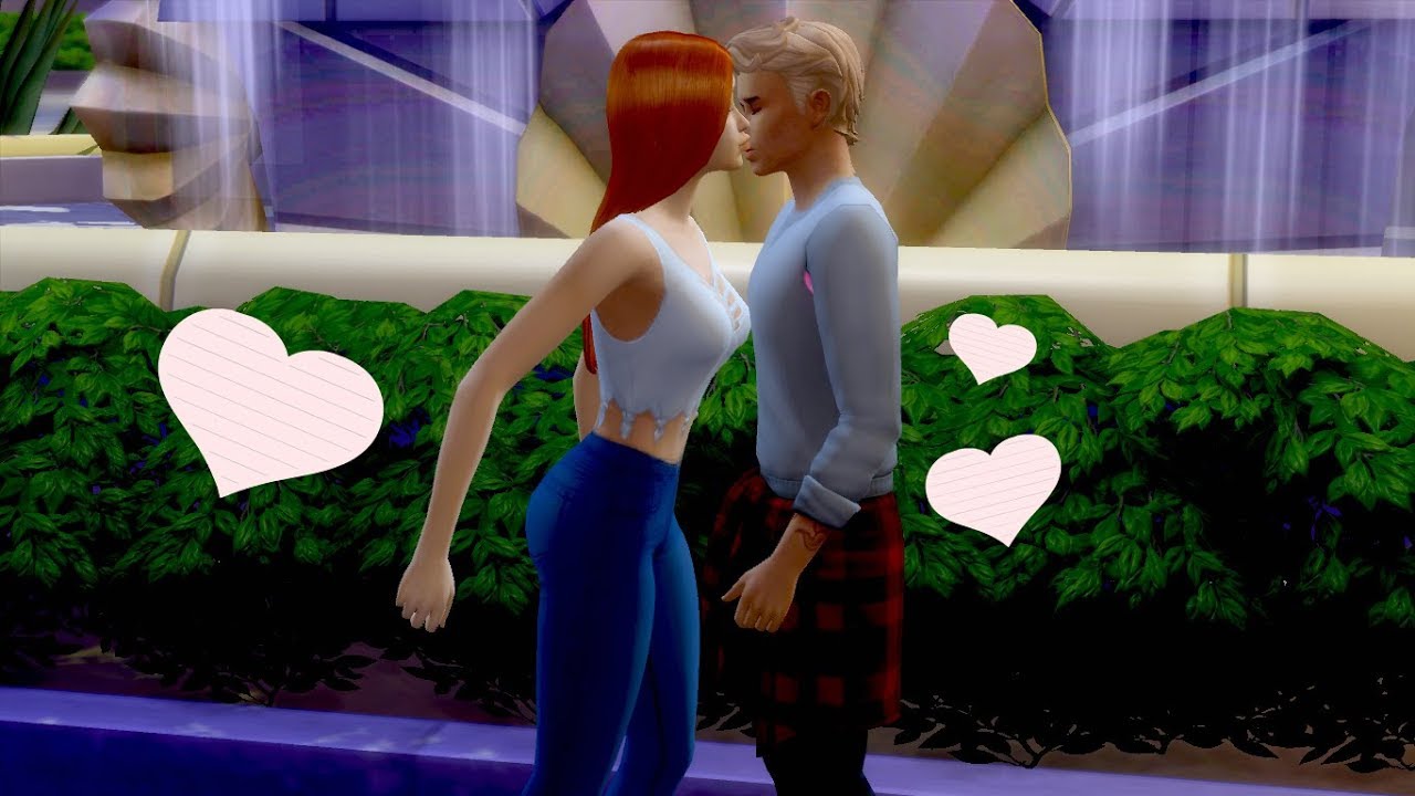 FIRST KISS! 😱💏|| The Sims 4 Get Famous 🌟|| Pt.6 - YouTube
