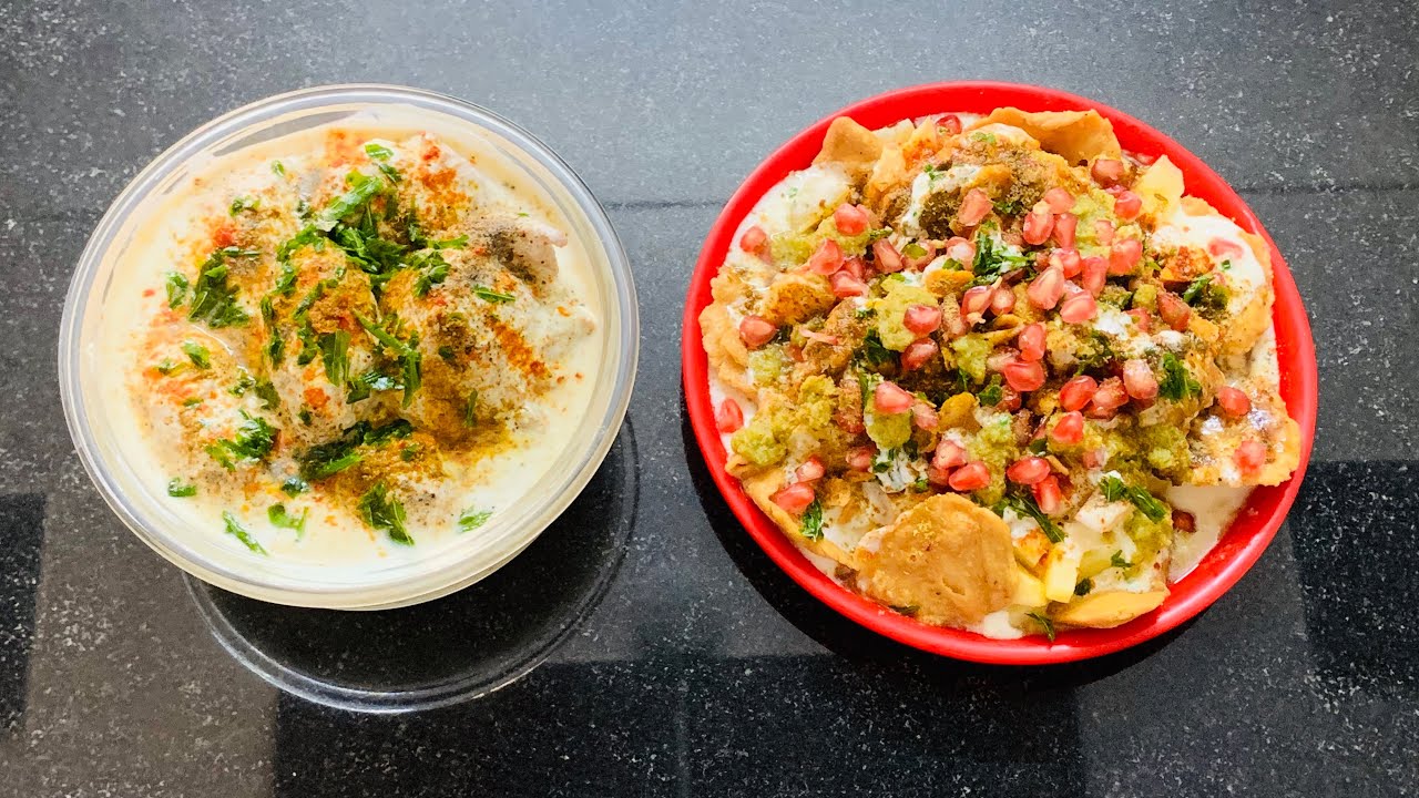 Dahi Bhalla & Chat pappadi recipe || Desi Flavour || - YouTube