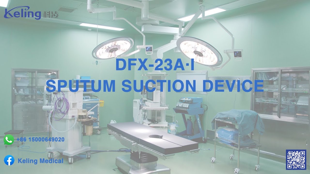 Keling Medical | DFX-23A·I Portable Vacuum Medical Suction Devices ...