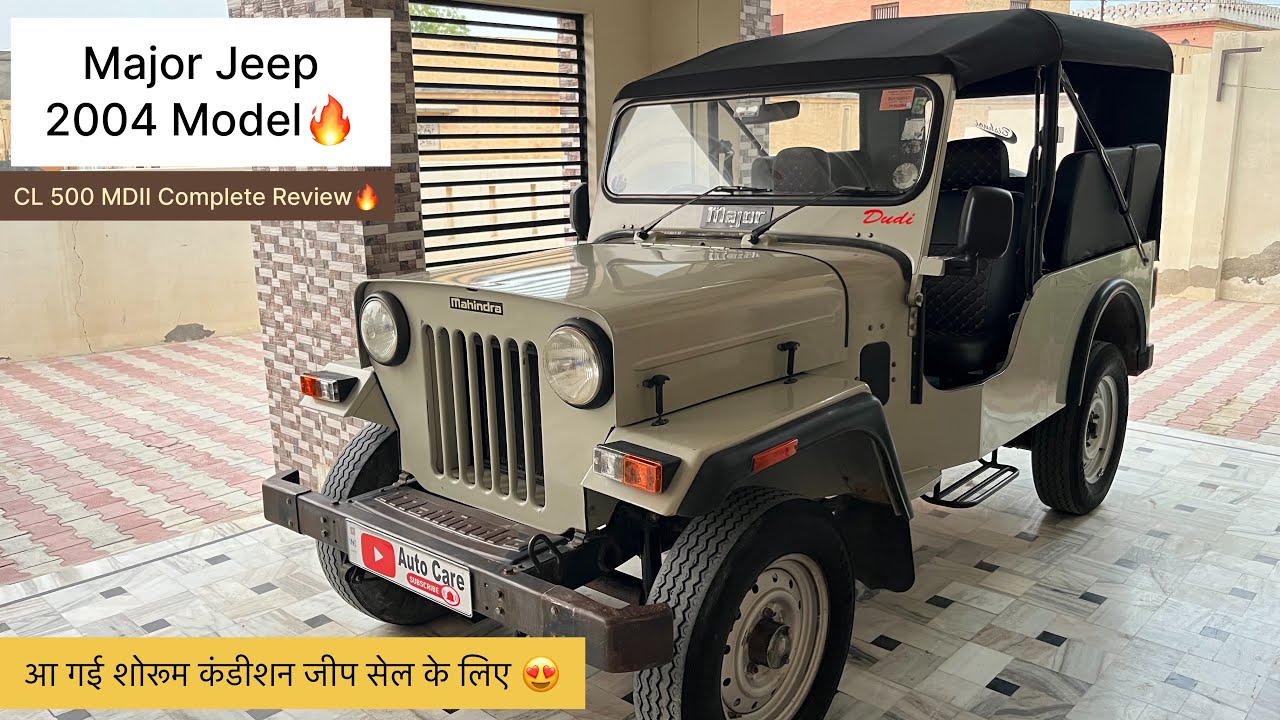 Mahindra Di Jeep 2004 Model Full Review🔥For Sale🔥CL 500 Mdi jeep - YouTube