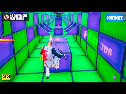 FORTNITE PARKOUR Gameplay No Copyright Gameplay 4K 60fps | Free To Use | 26