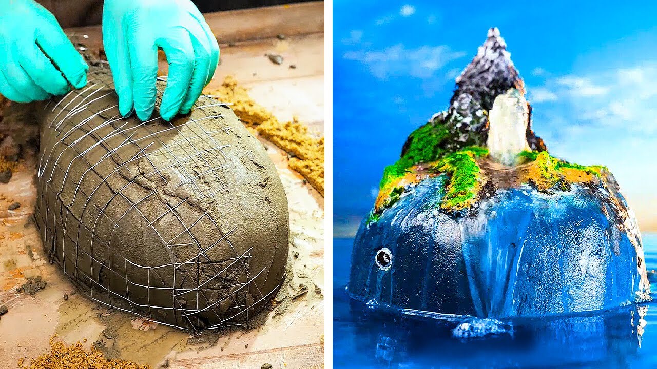 Incredible Cement Crafts You Can Make at Home - YouTube