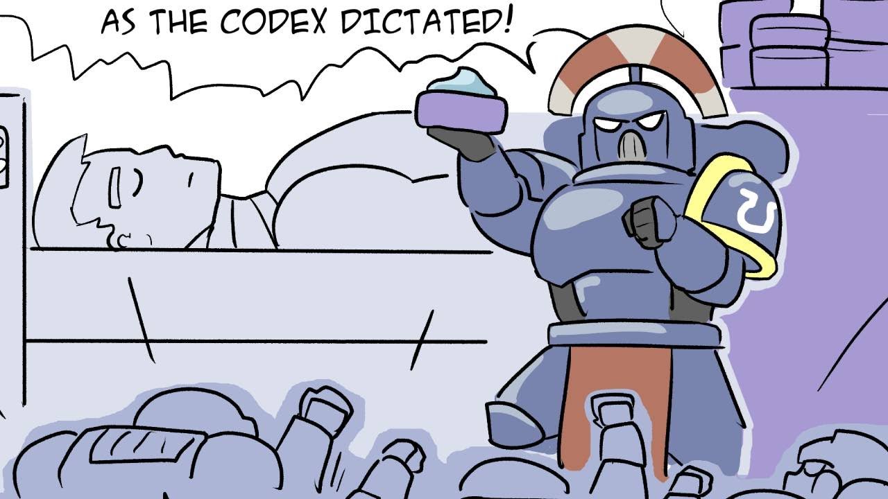 40k "Ultra routine" [Comic Dub] - YouTube