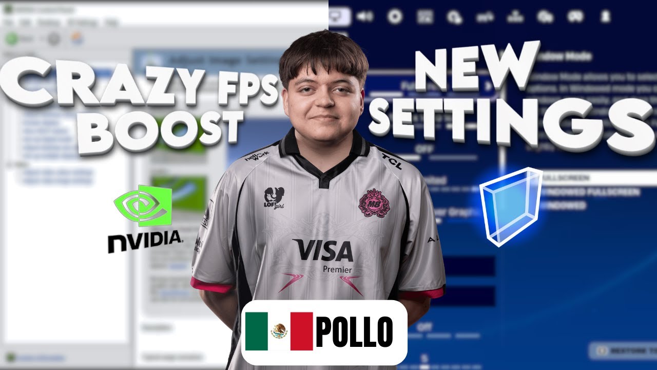 Pollo’s INSANE Fortnite Settings (ZERO Delay + FPS Boost) - YouTube