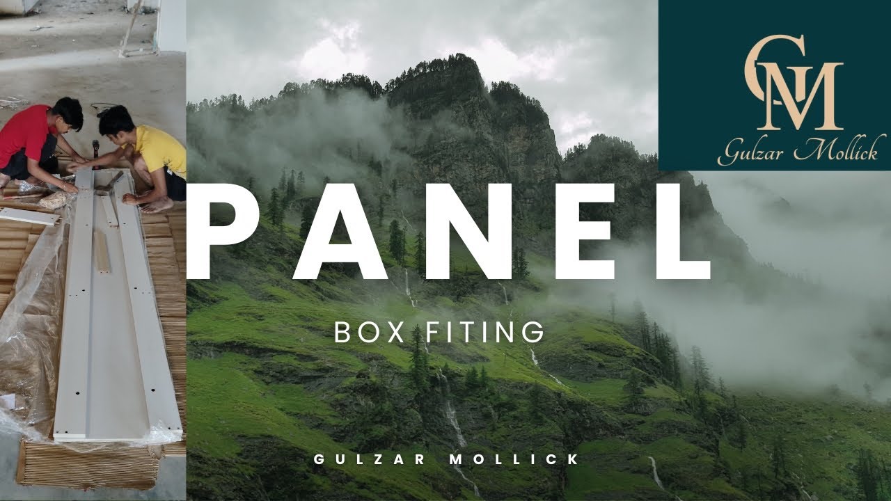 MGPS Panel box installation | plywood panel box. - YouTube