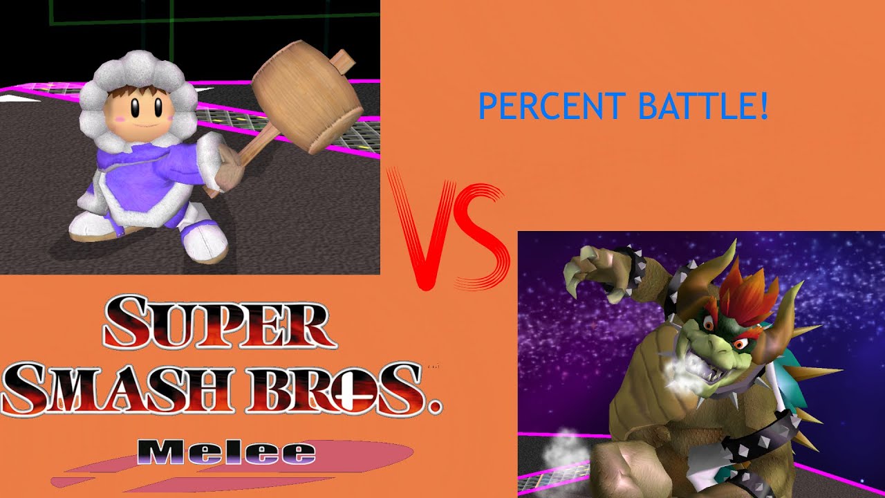 SSBM Debug Menu: 3 Ice Climbers VS. Giga Bowser! (Percent Battle) - YouTube