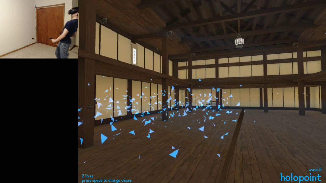 HTC Vive Holopoint - YouTube