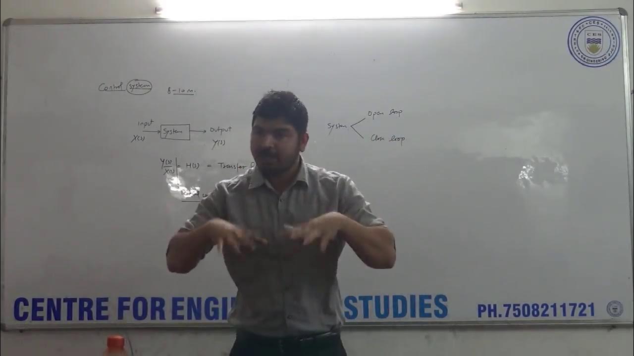 Lecture 1 Introduction to Control System - YouTube