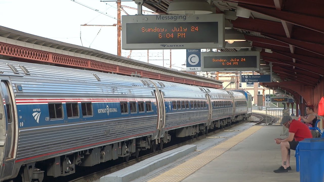 A Fun Day on the Amtrak NEC (July 24 2016) - YouTube