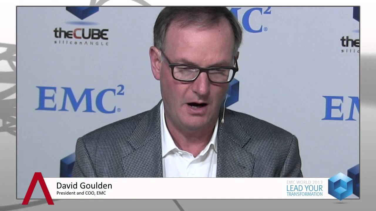 David Goulden, EMC | EMC World 2013 - YouTube
