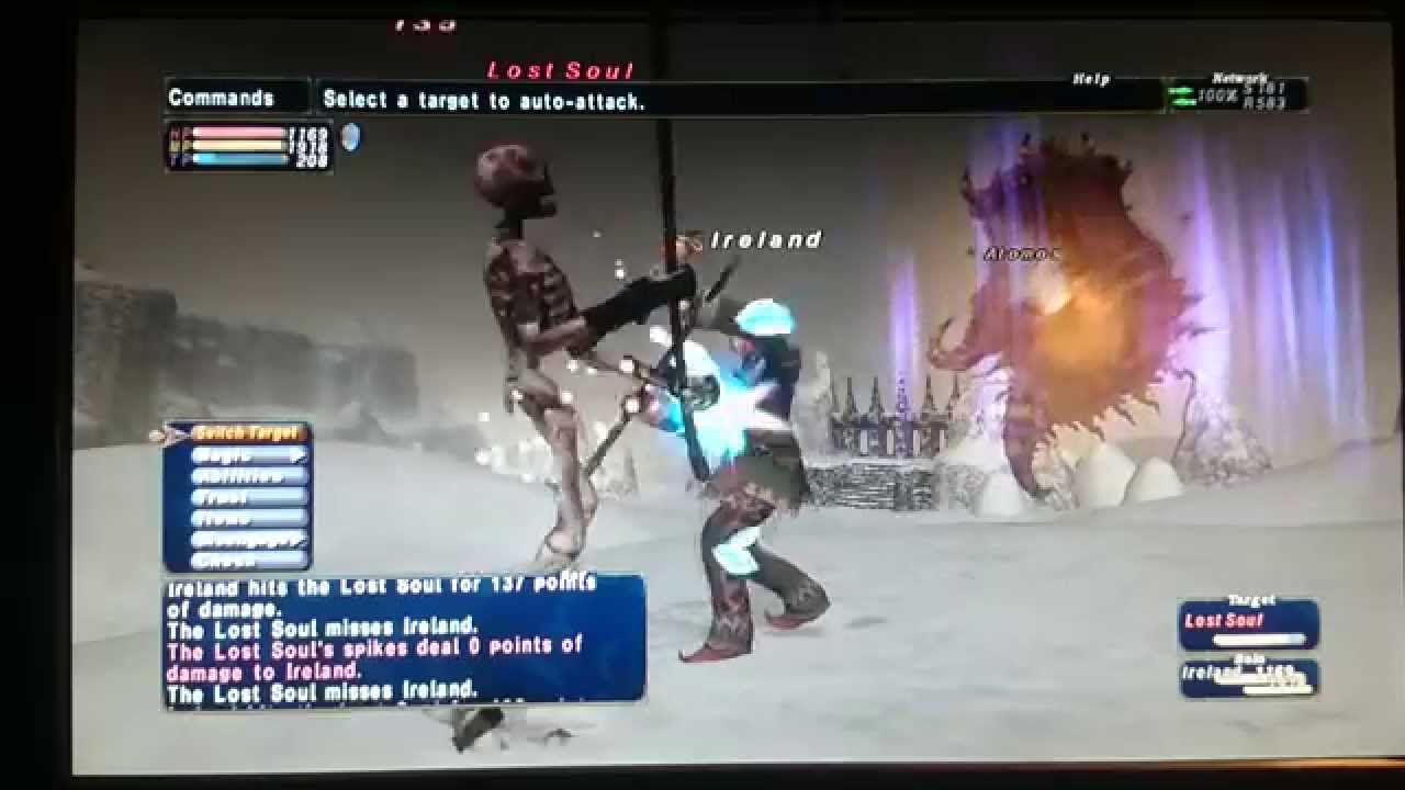 Final Fantasy XI FFXI SMN99WHM49 SMN Summoner Atomos at Teleport-Vahzl ...