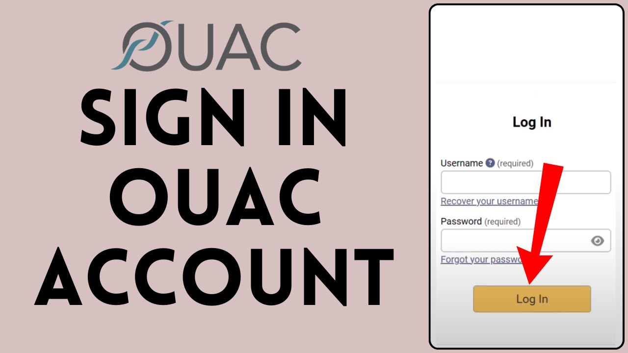 OUAC Log in 2024 - How to Sign in to OUAC Account (EASY!!) - YouTube