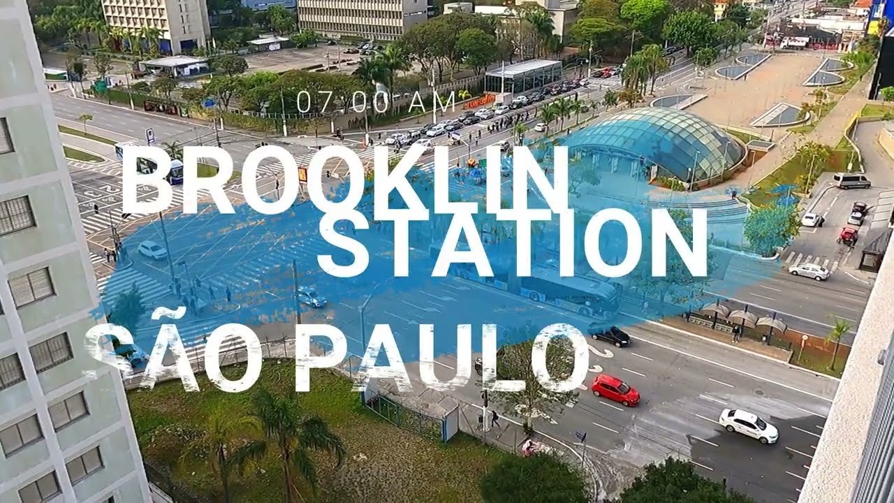 Estação Metrô Brooklin SP/Brasil - YouTube