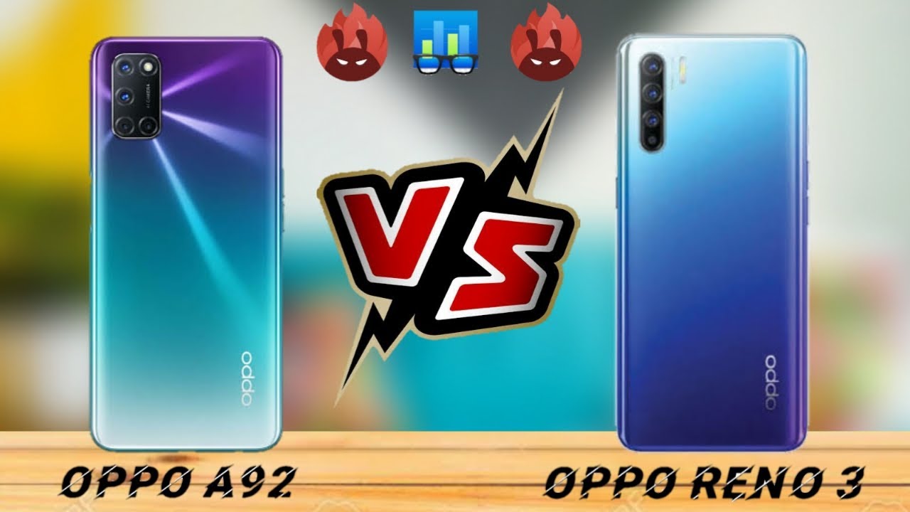 OPPO A92 VS OPPO RENO 3 || DUEL HP 3 JUTAAN OPPO 2020 - YouTube